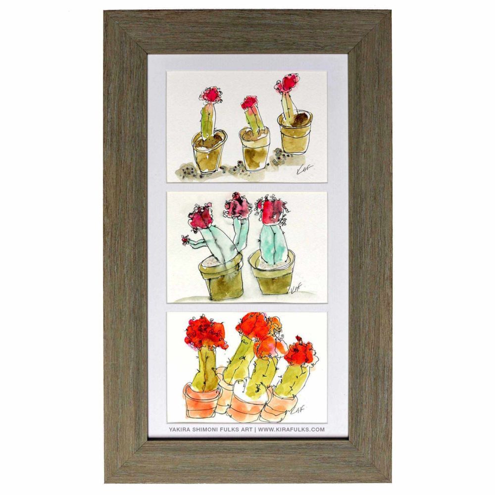 CORKY CACTUS - Yakira Shimoni Fulks Art - Original Artwork and Poetry